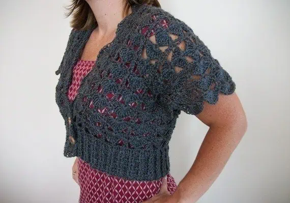 Easy Crochet Bolero Pattern Free