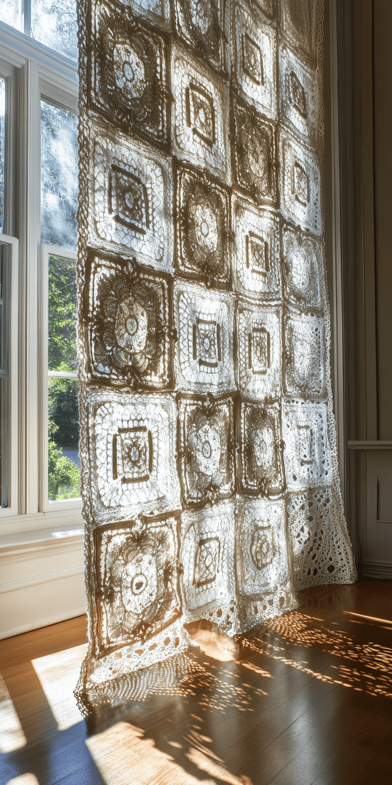 20 Beautiful Crochet Curtain Patterns to Dress Your Windows