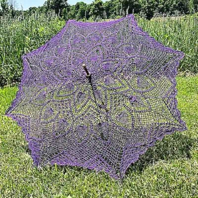20 Beautiful Crochet Umbrellas and Patterns You Will Love!