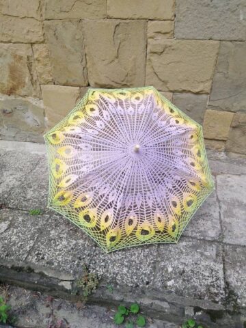20 Beautiful Crochet Umbrellas and Patterns You Will Love!