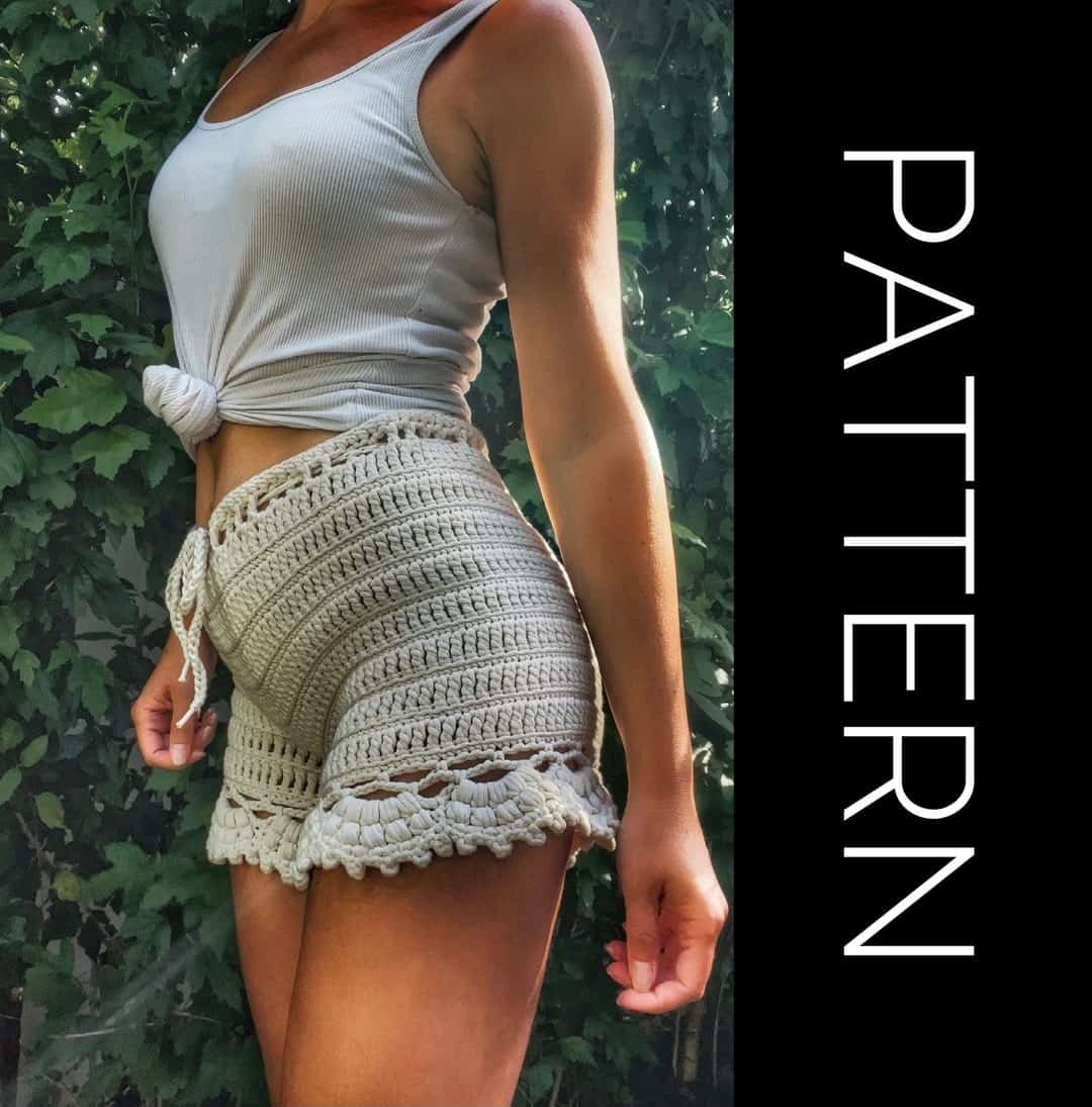 16 Women’s Crochet Shorts Patterns To Make Before Summer
