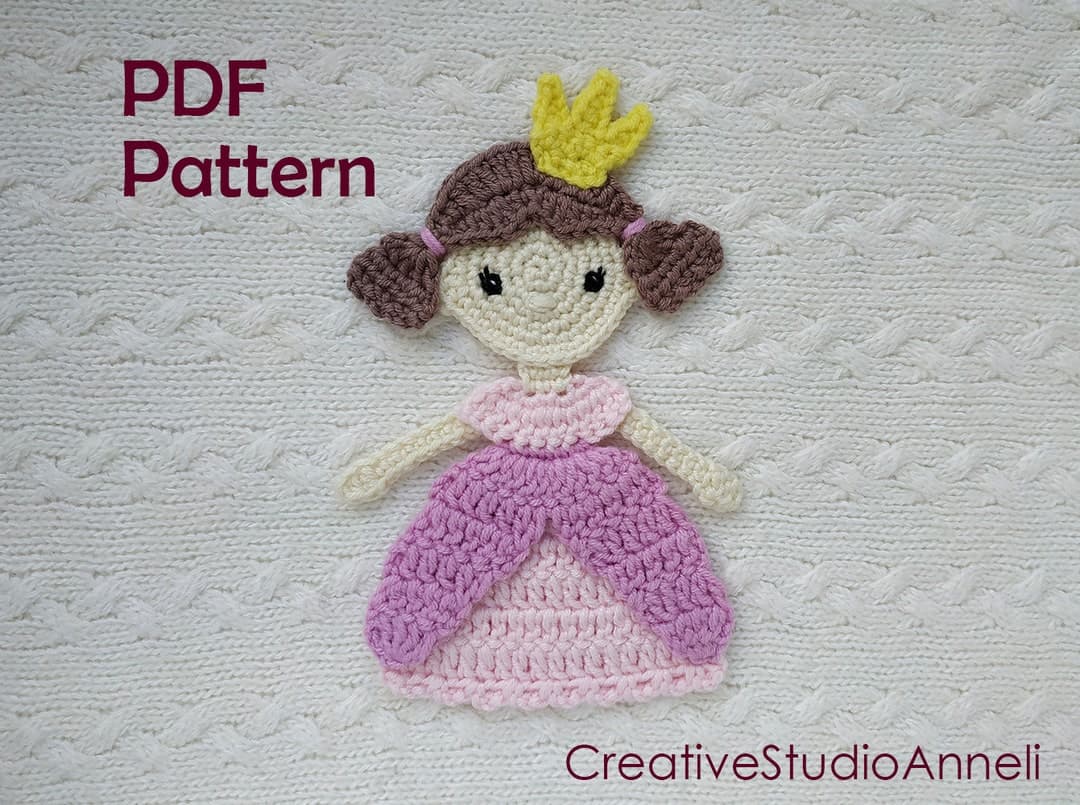 20 Crochet Princess Dress Blankets That Are Cute and Cozy