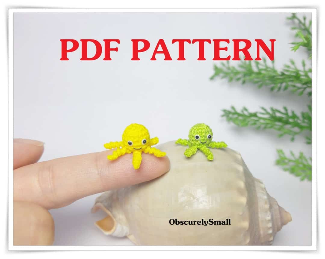 22 Free and Paid Tiny Amigurumi Patterns: Give Them a Try!