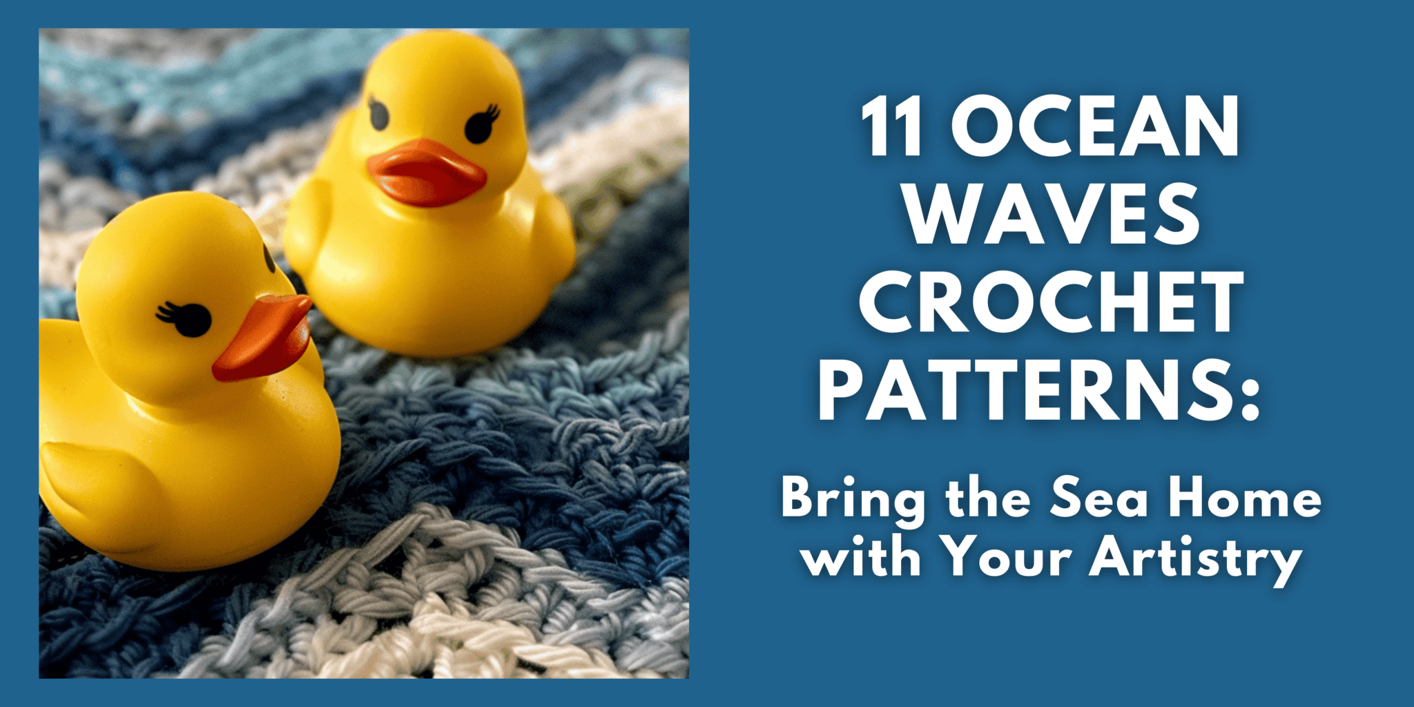 12 Ocean Waves Crochet Patterns: Bring the Sea Home with Your Artistry