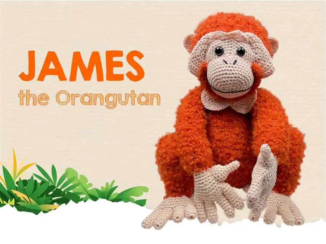 Endangered Animal Crochet: Orangutan Crochet Patterns