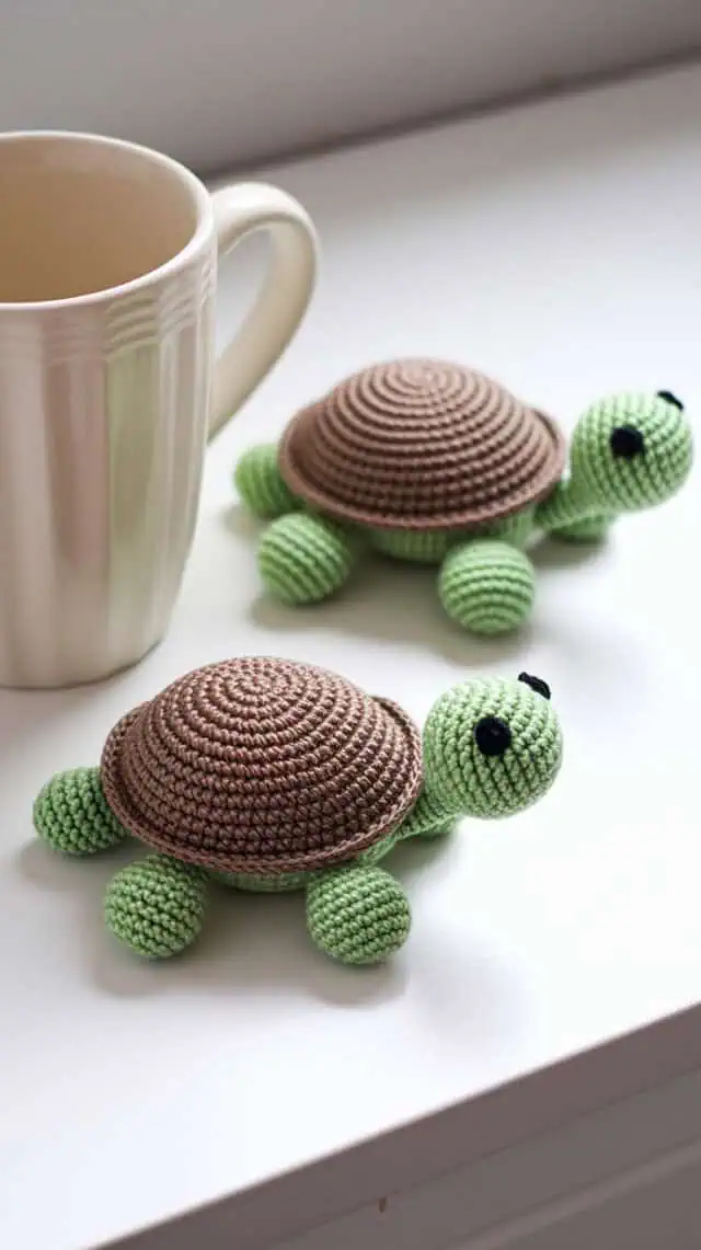 40 Turtle Coaster Crochet Patterns: Elevate Your Craft with Unique Designs