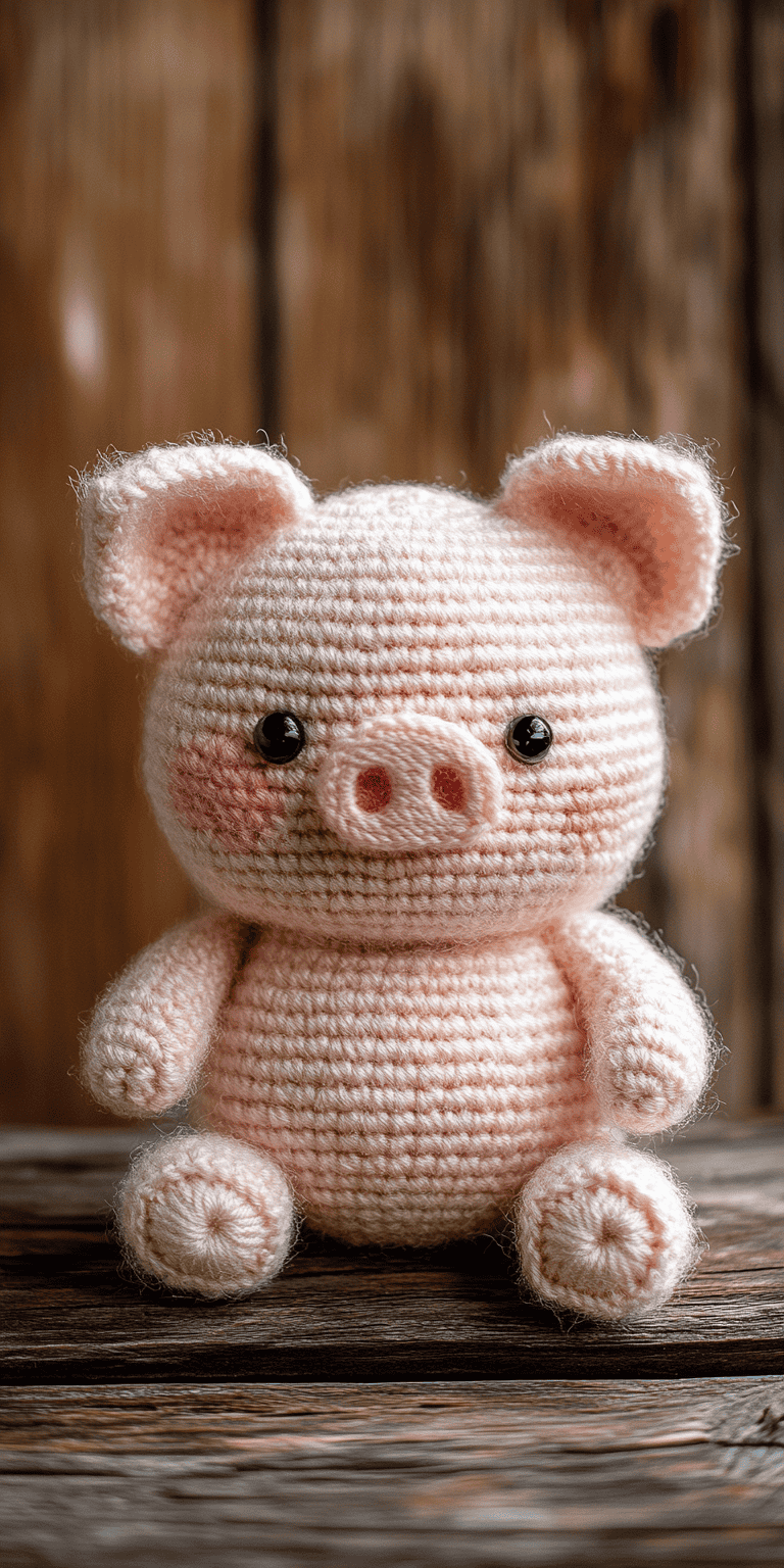 19 Pig Crochet Patterns: Create Adorable Piggy Projects for All Ages!