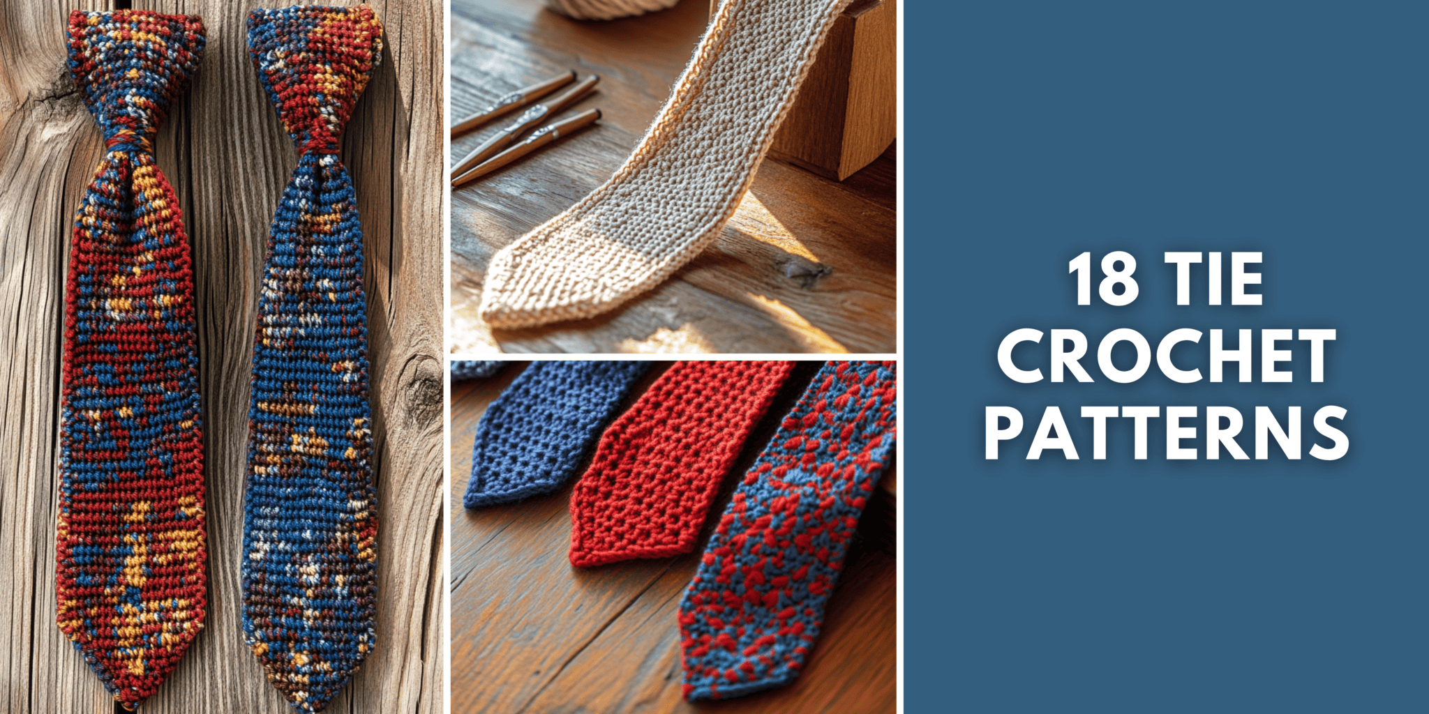 39 Tie Crochet Pattern: Discover Unique Designs for Stylish Handmade Gifts