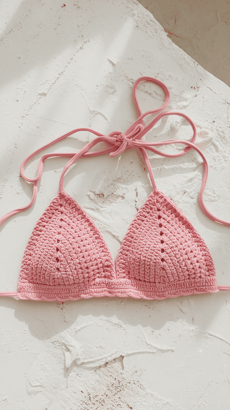 12 Bikini Top Crochet Patterns: Create Stunning Swimwear at Home!