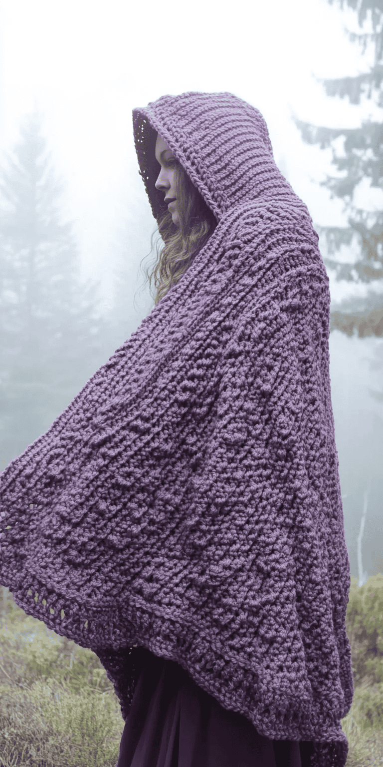 16 Cloak Crochet Patterns: Cozy Up with These Unique Designs!