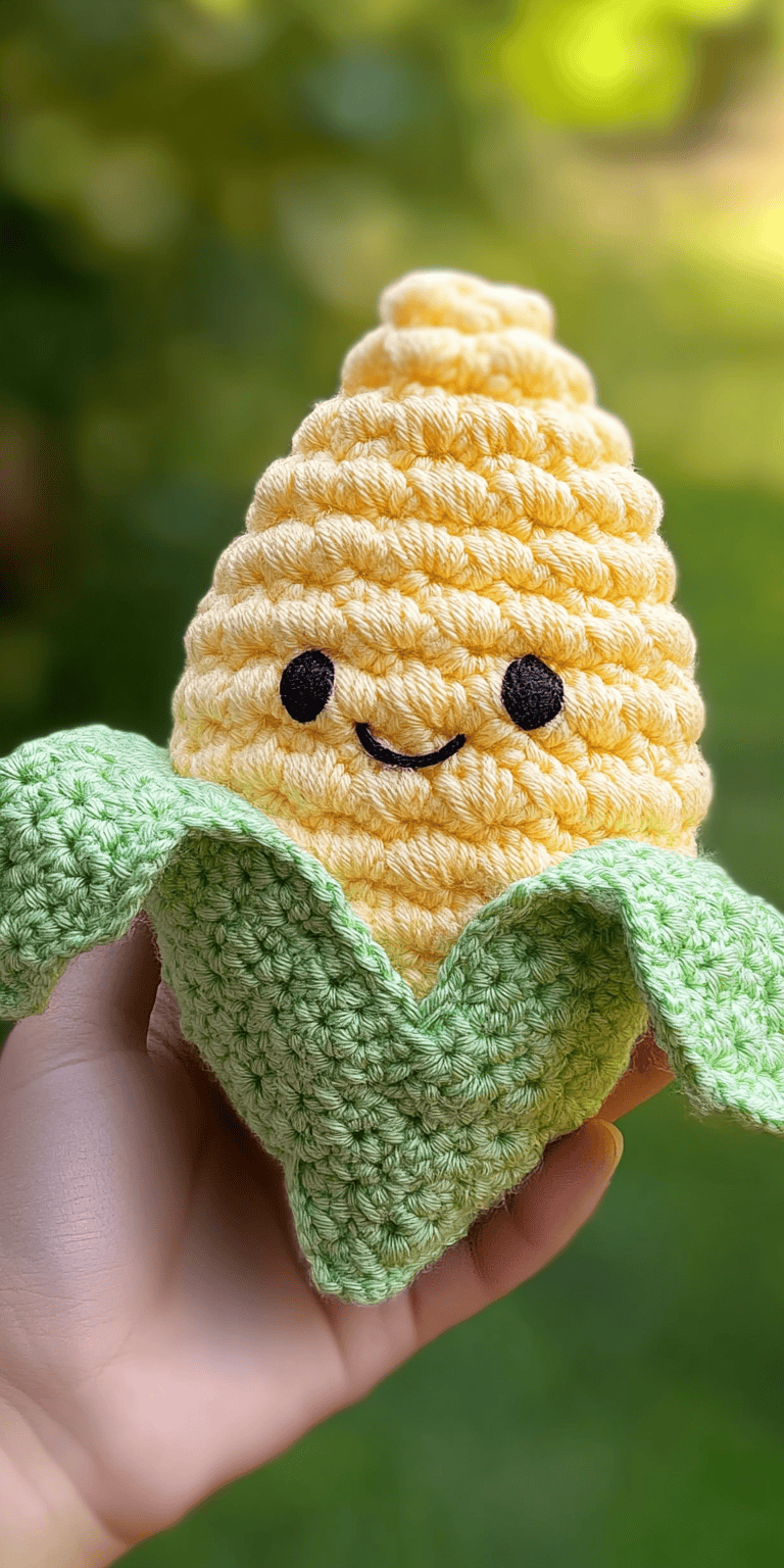 17 Corn Crochet Patterns: Add a Rustic Charm to Your Home Decor