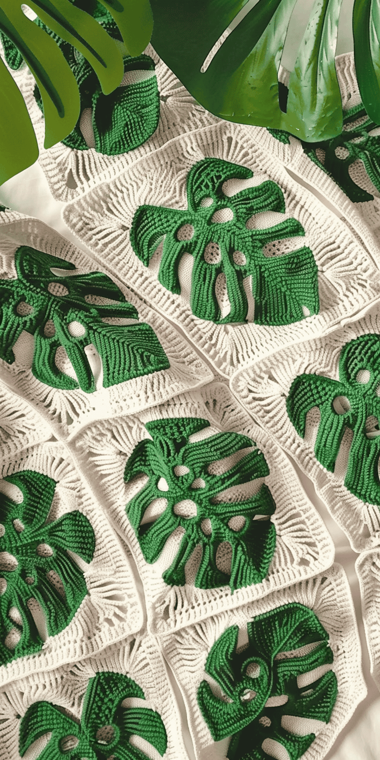 21 Monstera Crochet Patterns: Create Your Own Tropical Paradise at Home!