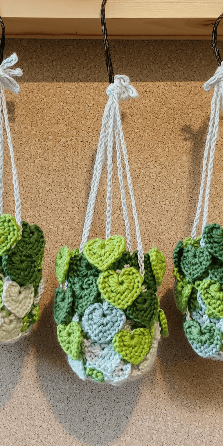 15 Hanging Plant Crochet Patterns: Brighten Your Home with Handmade Decor