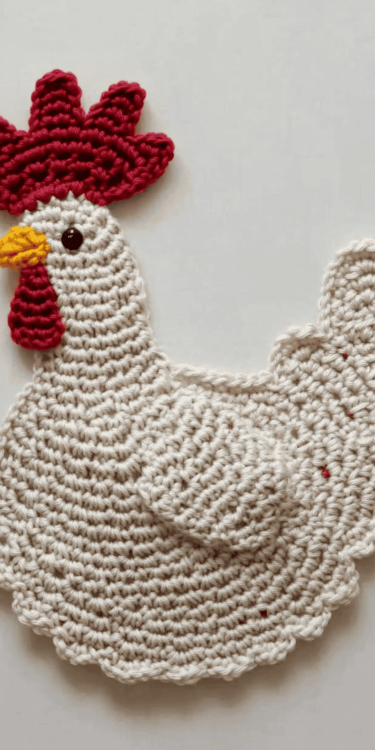 39 Chicken Potholder Crochet Pattern: Enhance Your Kitchen Décor with ...