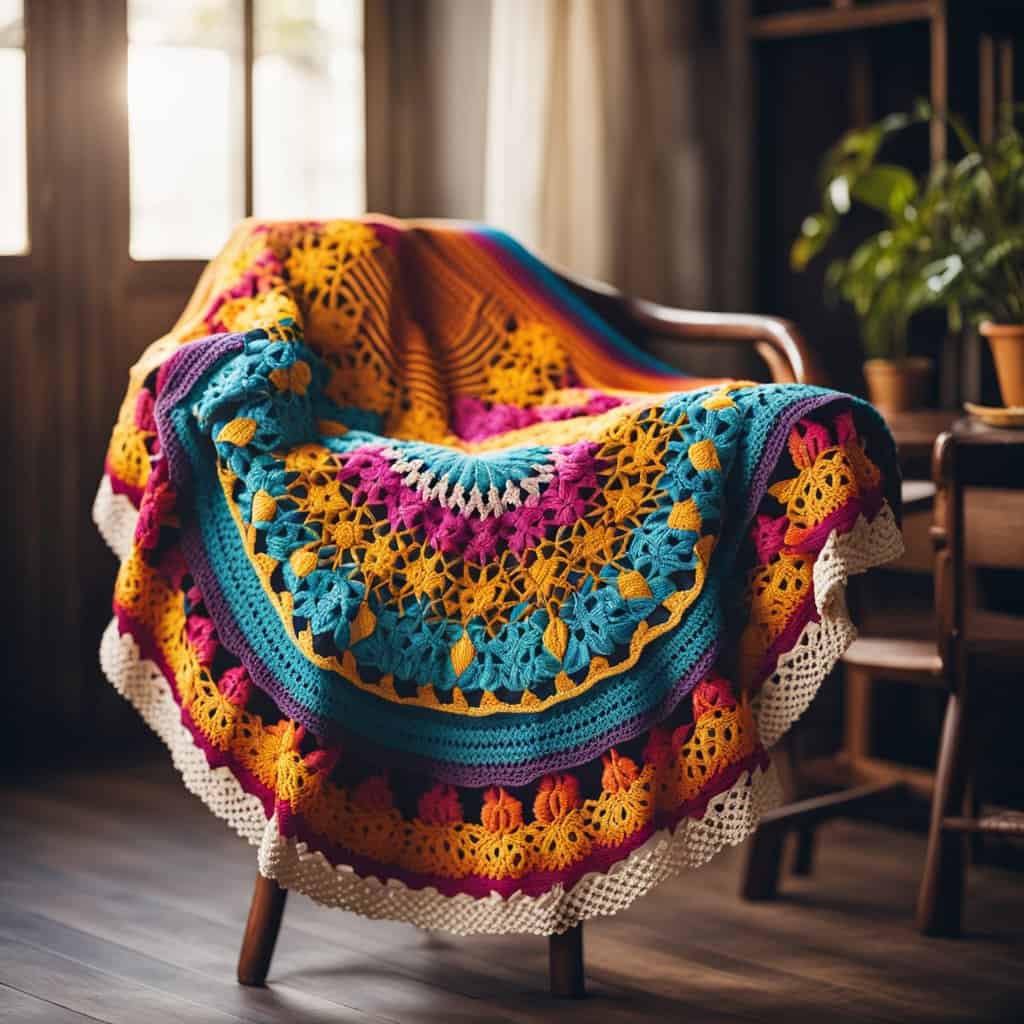 17 Mandala Blanket Crochet Patterns: Create Stunning Throws with Ease!