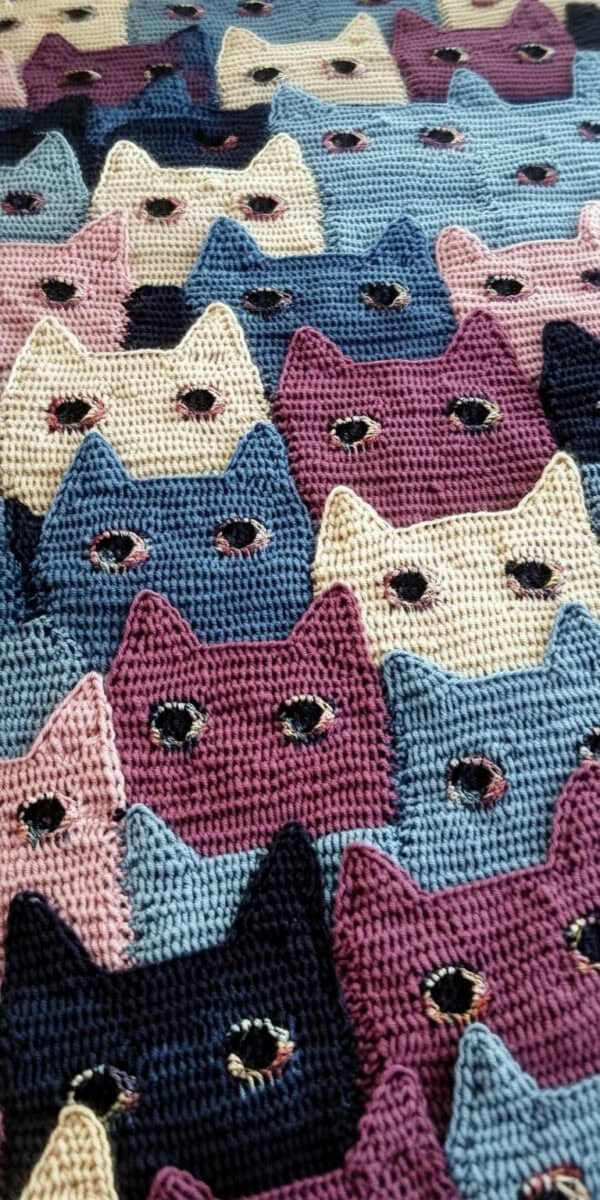 27 Cat Blanket Crochet Patterns: Fun and Cozy Designs for Your Furry Friend