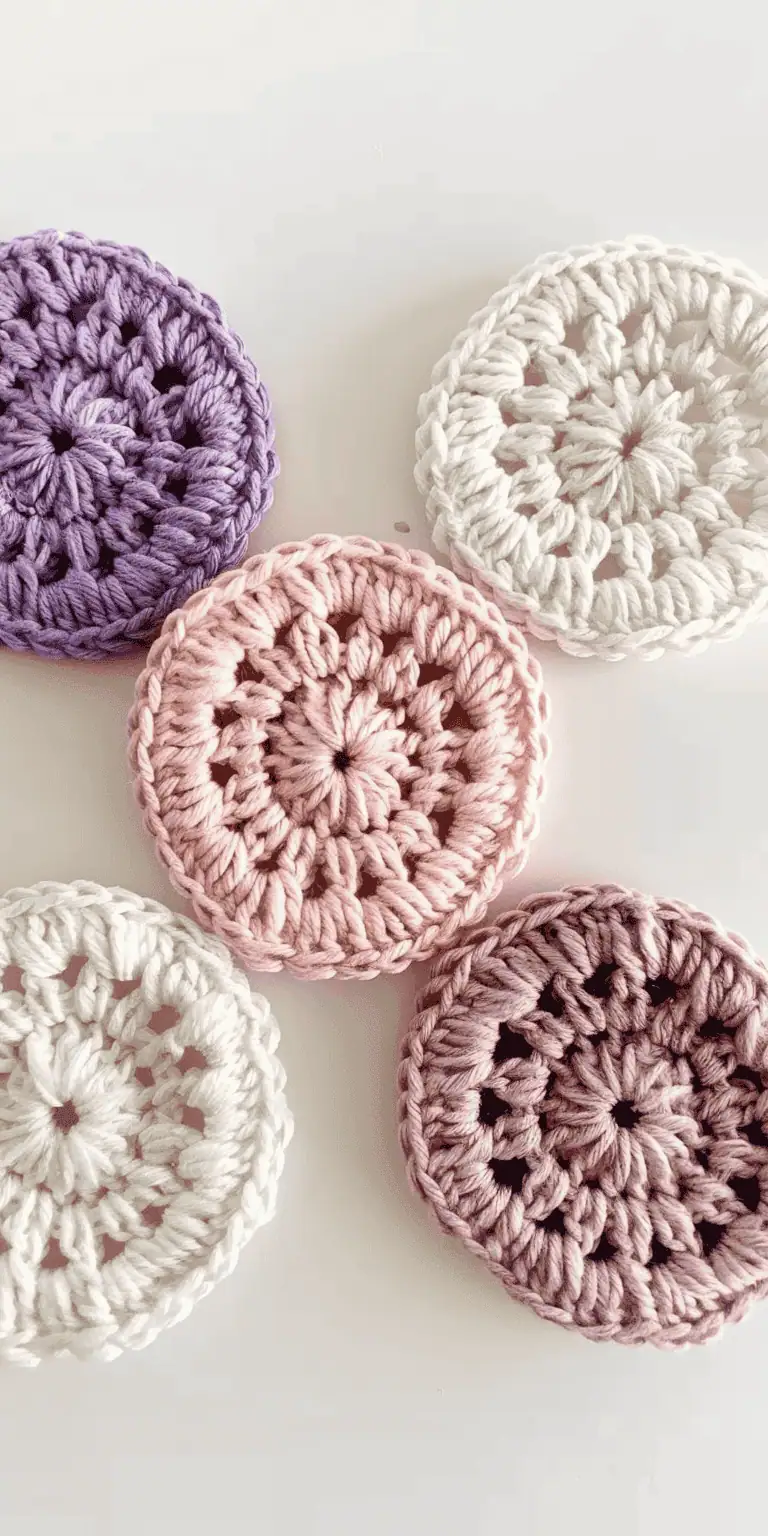 40 Face Scrubbies Crochet Pattern: Enhance Your Skincare Routine Creatively