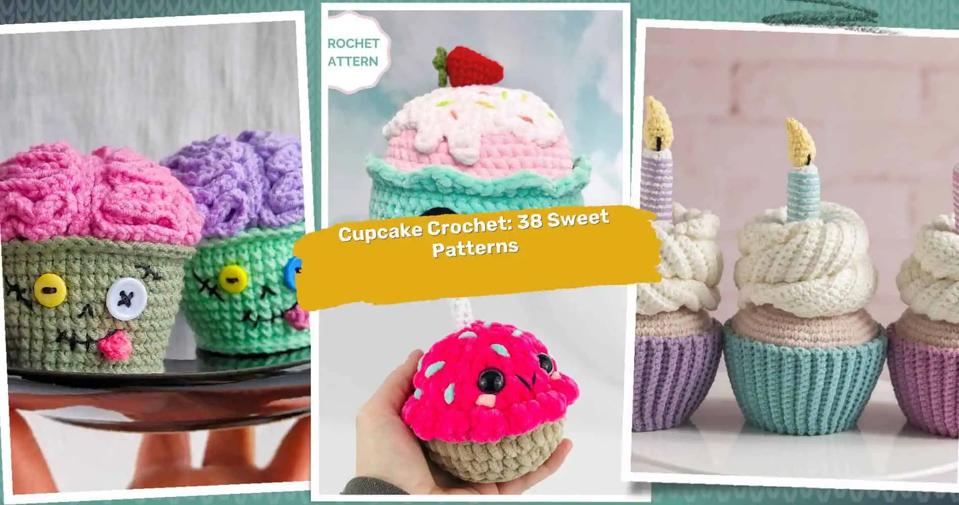 21 Cupcake Crochet Patterns: Sweet Designs for Every Crochet Lover