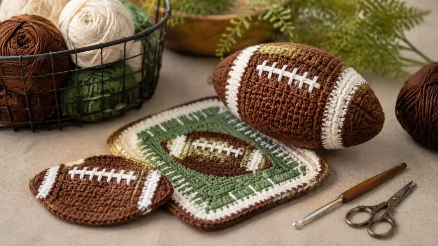 40 Football Crochet Patterns: Create Unique Gifts for Sports Fans