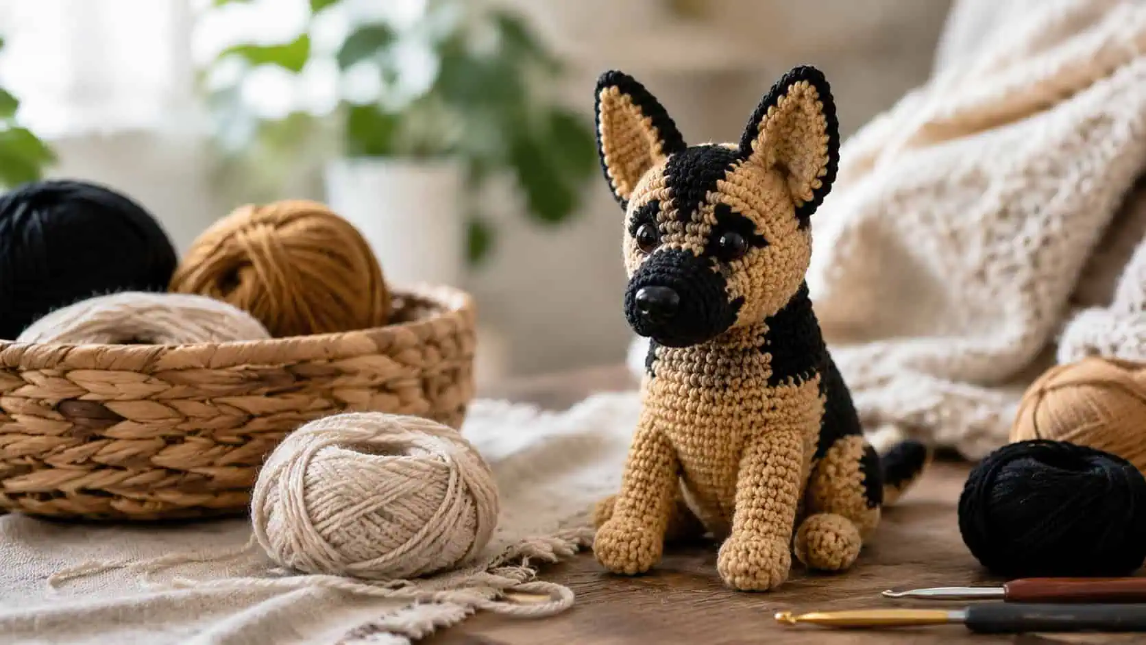 40 German Shepherd Crochet Patterns: Create Adorable Dogs from Yarn