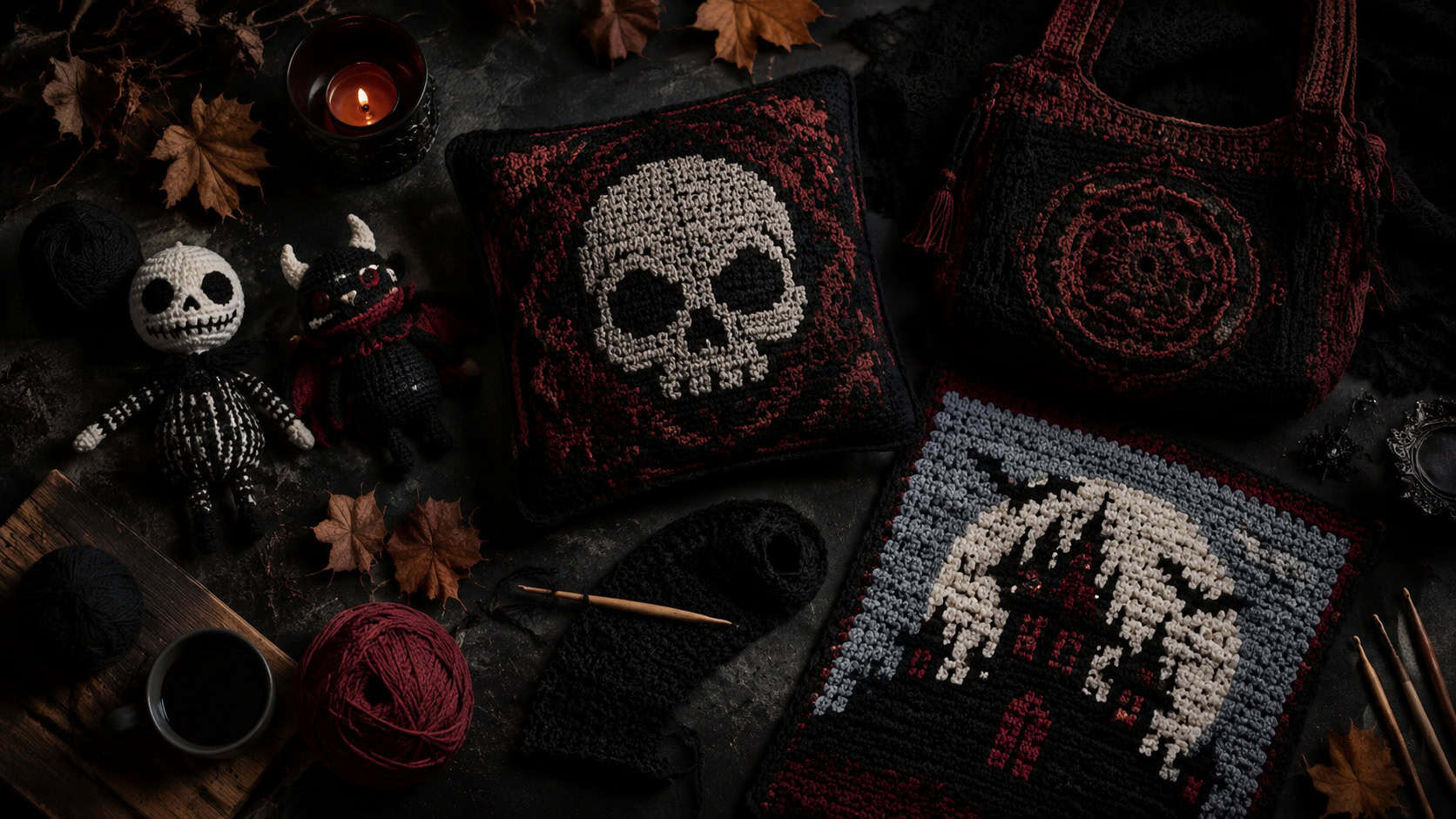 39 Horror Crochet Patterns: Spooky Designs for Crafty Thrill Seekers