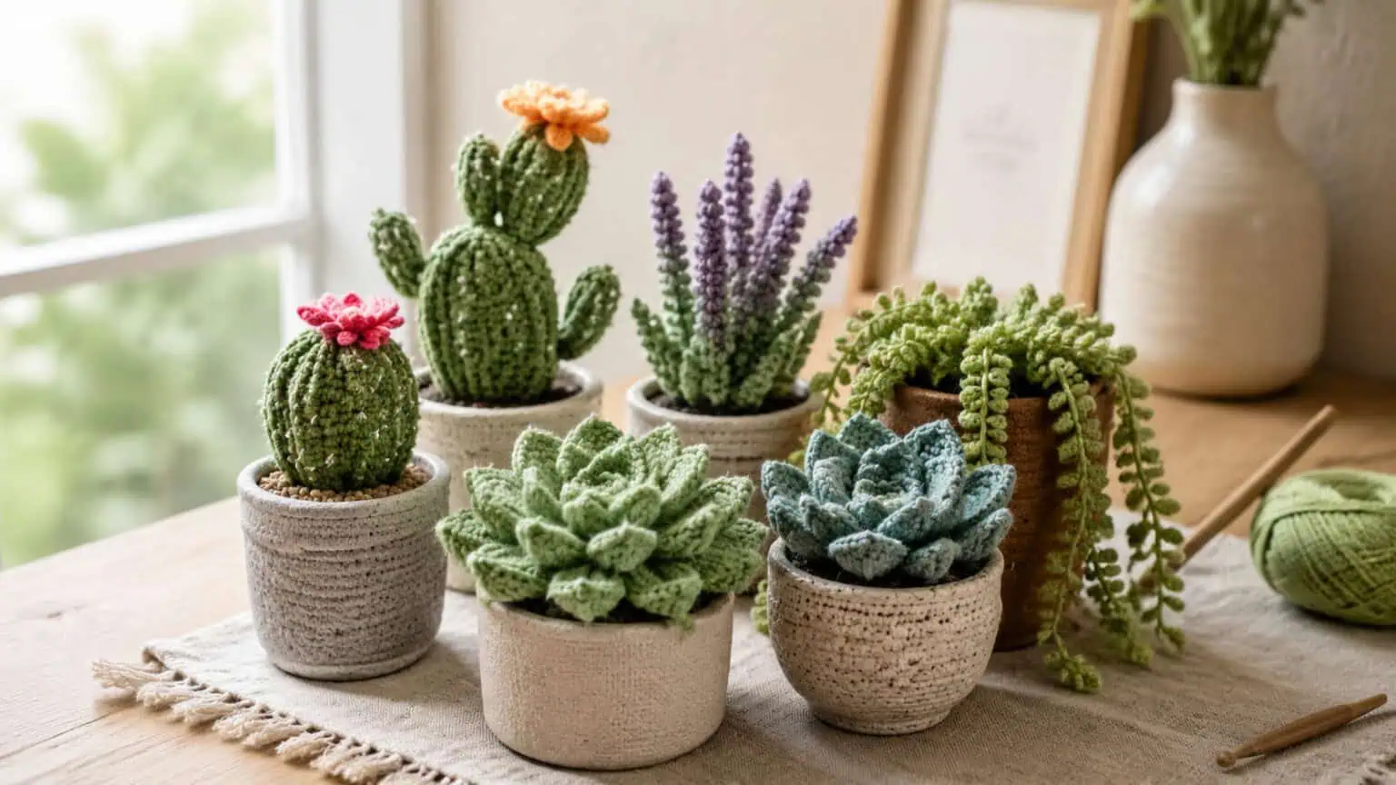 26 Succulent Crochet Patterns: Create Your Own Indoor Garden Today!