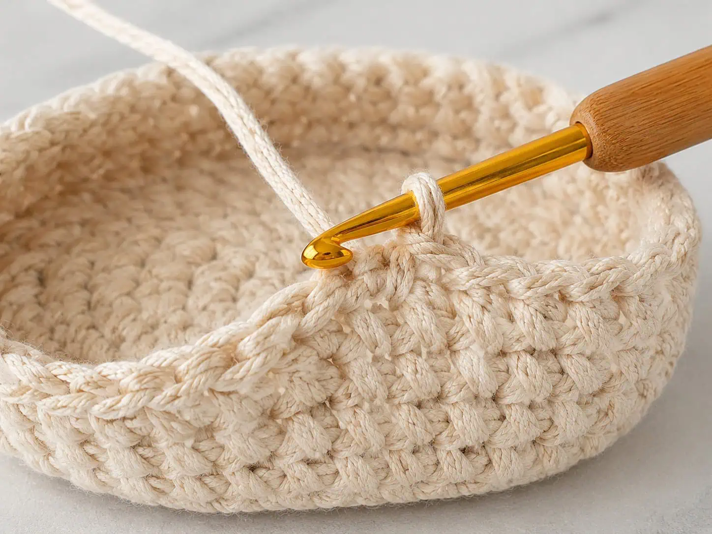 Easy Crochet Hanging Basket Free Pattern (Beginner Friendly) - Crochet ...